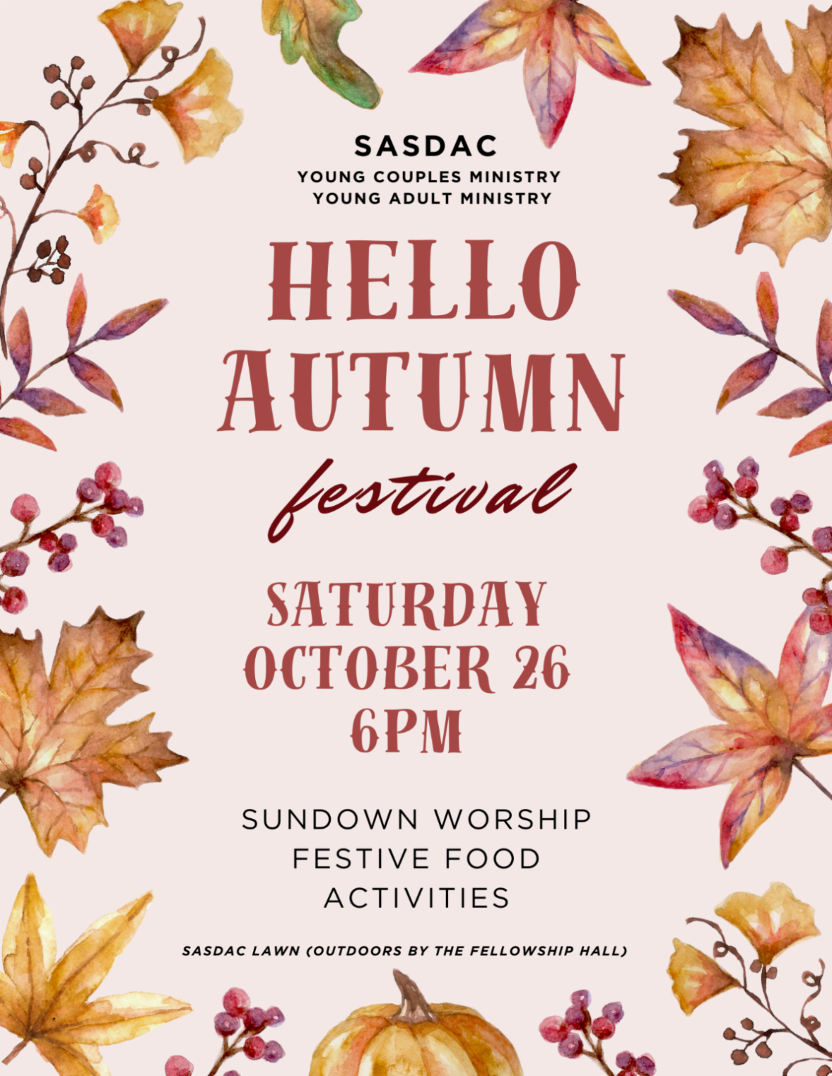 SASDAC Info - Southern Asian Church